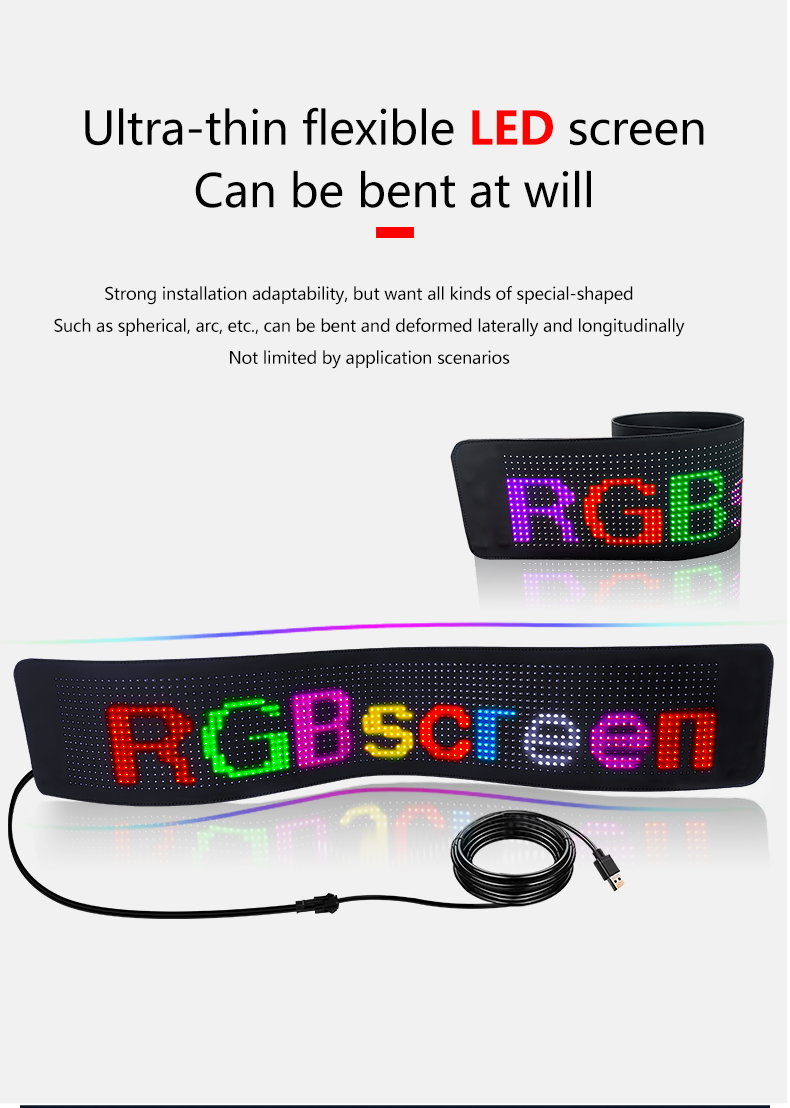 Programmable Led Sign Display Led Matrix Panel Advertising Digital ...