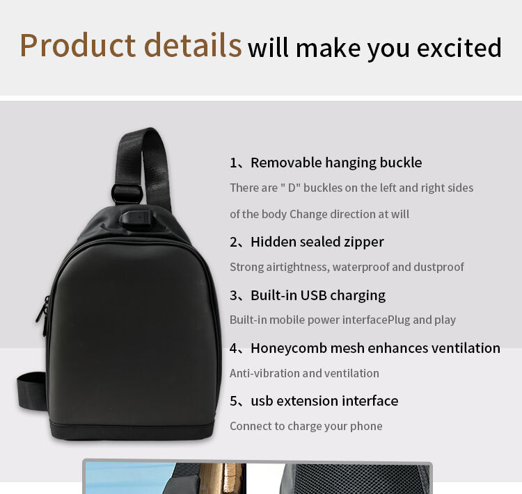 Full Color Screen Led Crossbody Bag Programmable Diy Advertising ...