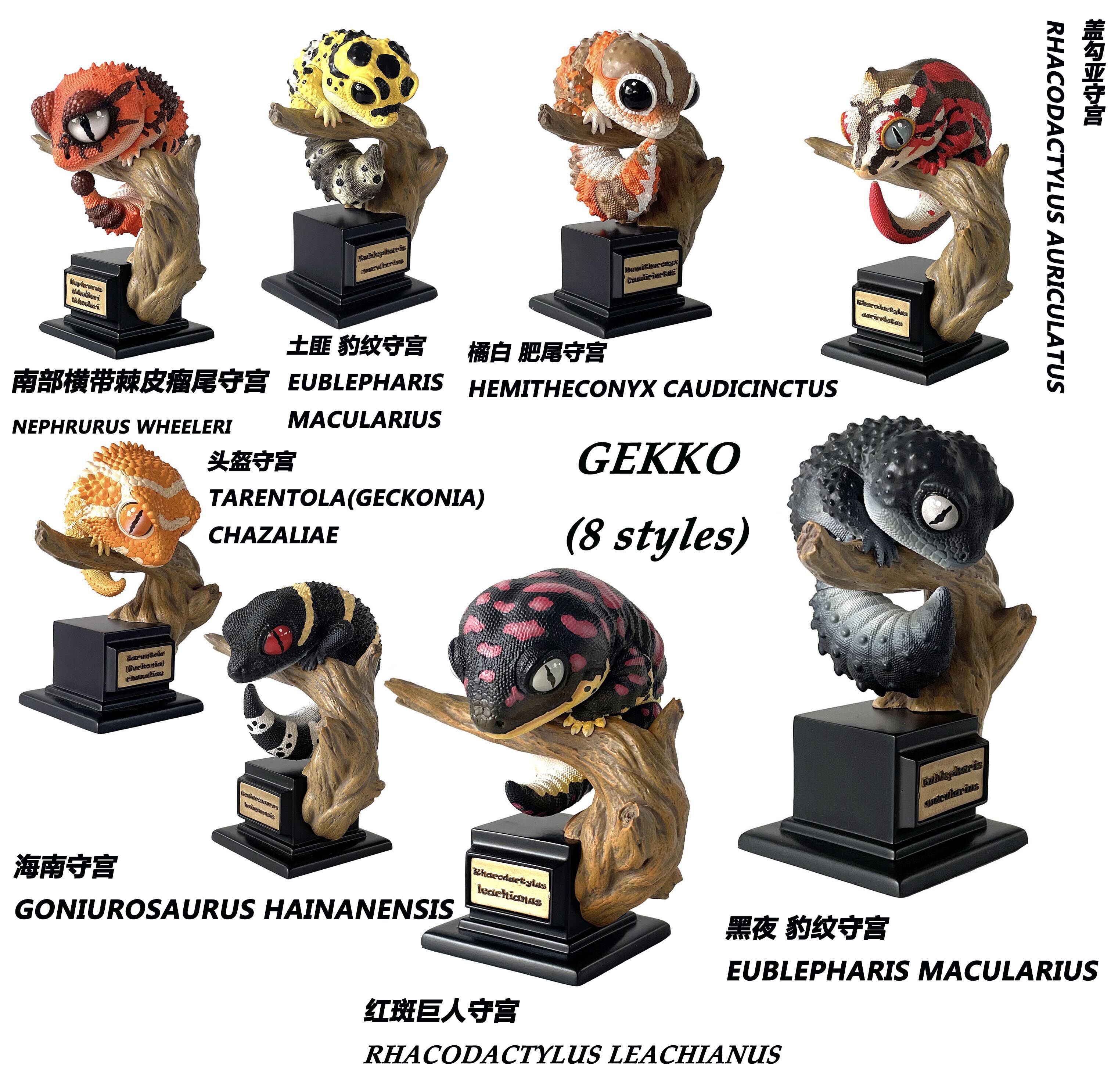 Handmade High Quality Resin Crafts Lizard Theme Crawling Pets Model ...