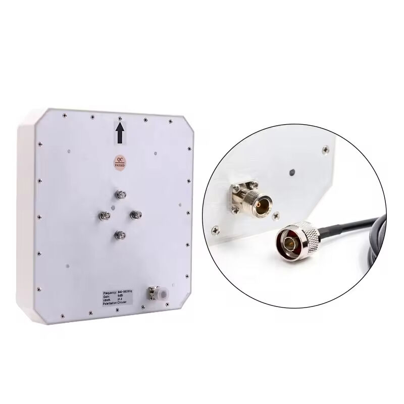 860-960mhz Square Indoor Uhf Rfid Circular Antenna With 9 Dbi For ...