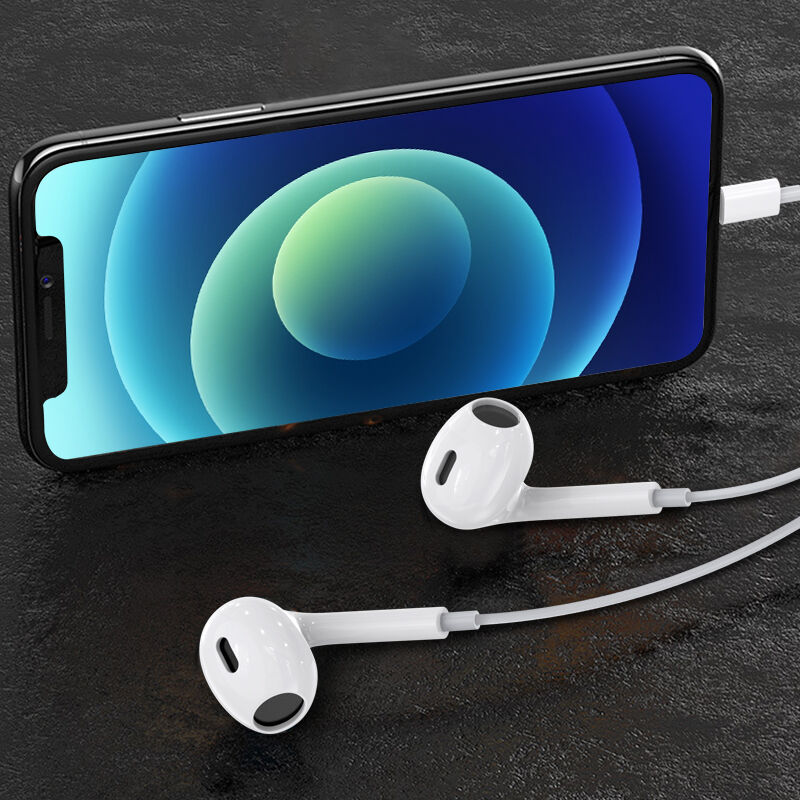 High Quality Wired Headset Stereo For I Phone Earpond With Mic Wired ...