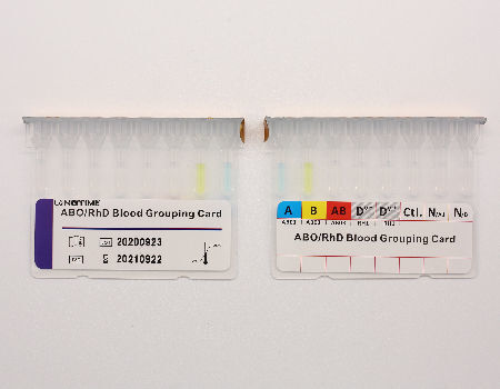 Longtime Abo Rhd Blood Grouping Reagents Manufacturer Blood Typing Test ...