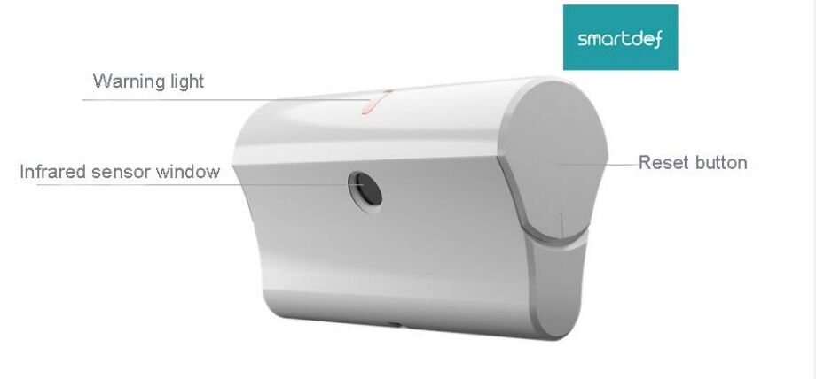 Ac Dc Dual Power Wired Interconnectable Smoke Detector Fire Protection ...