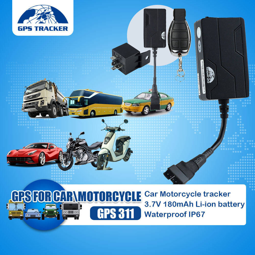 Waterproof Micro Gps Tracker Motorcycle Tracker Tracking Device For ...