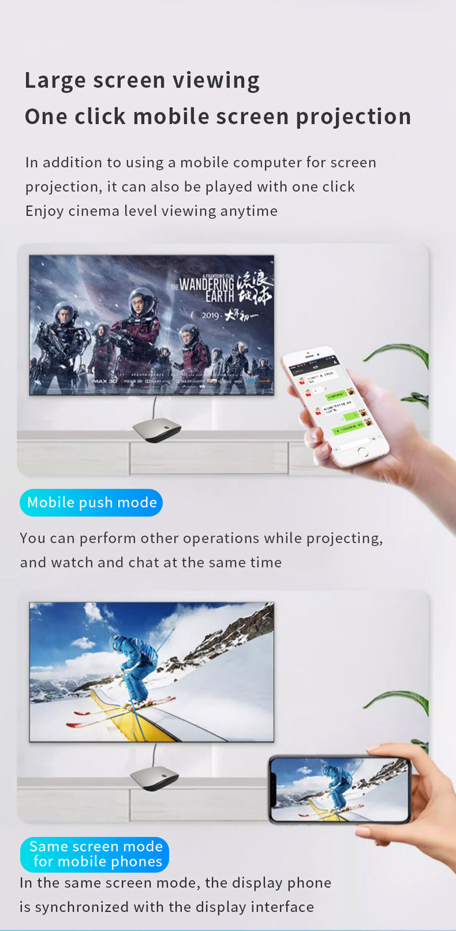 Hdmi Wireless Transmitters And Receivers 4k Video Screen Share ...