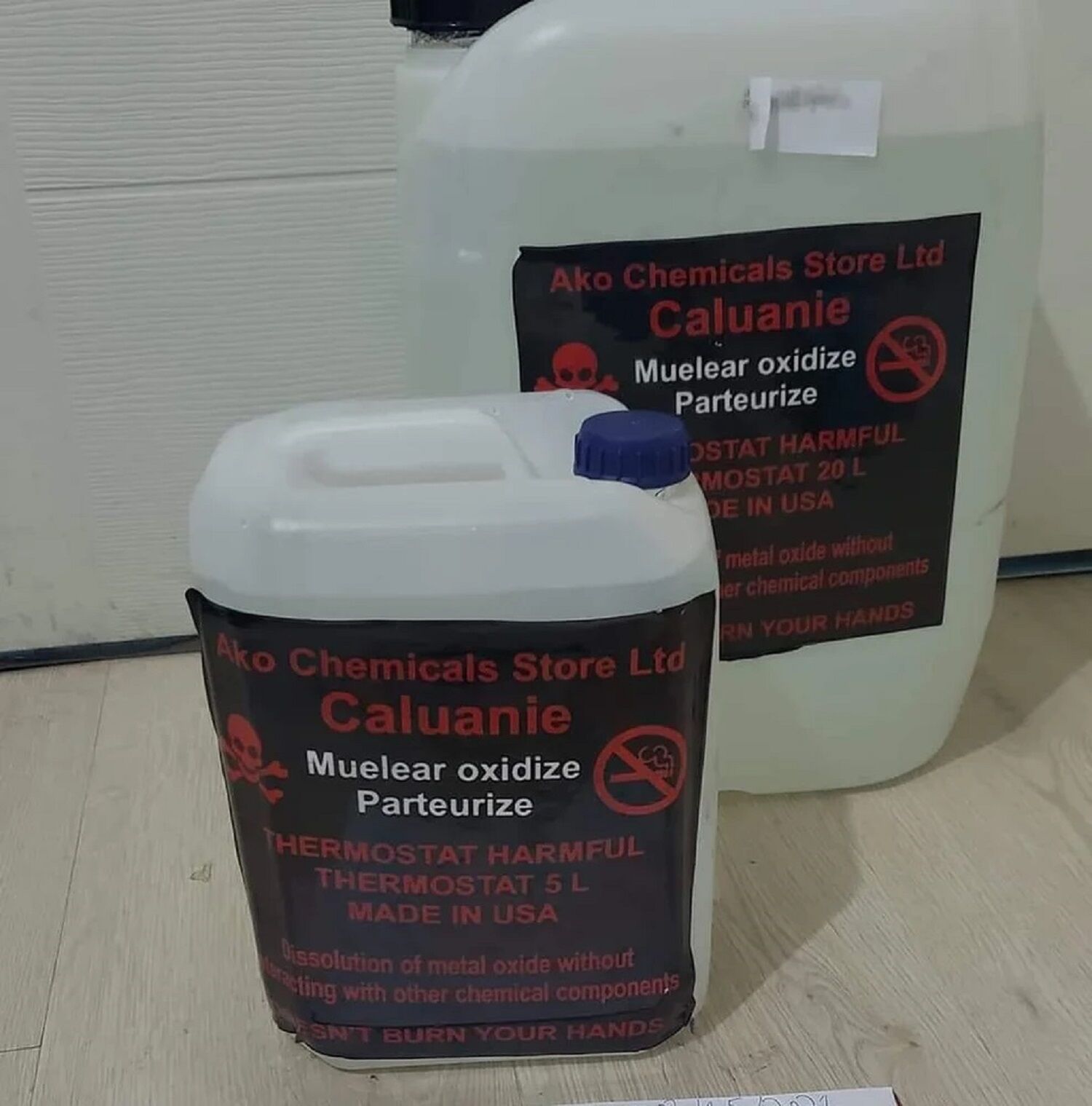 Caluanie Muelear Oxidize Available Packaging:1l, 3l, 5l & 20l And 50l ...