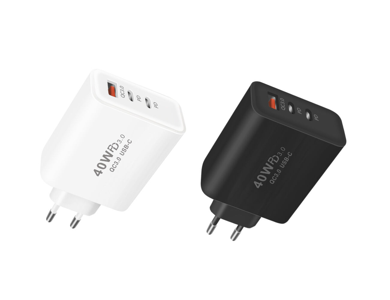 Buy China Wholesale Pd 40w Wall Charger Usb C And A Port For Smart ...