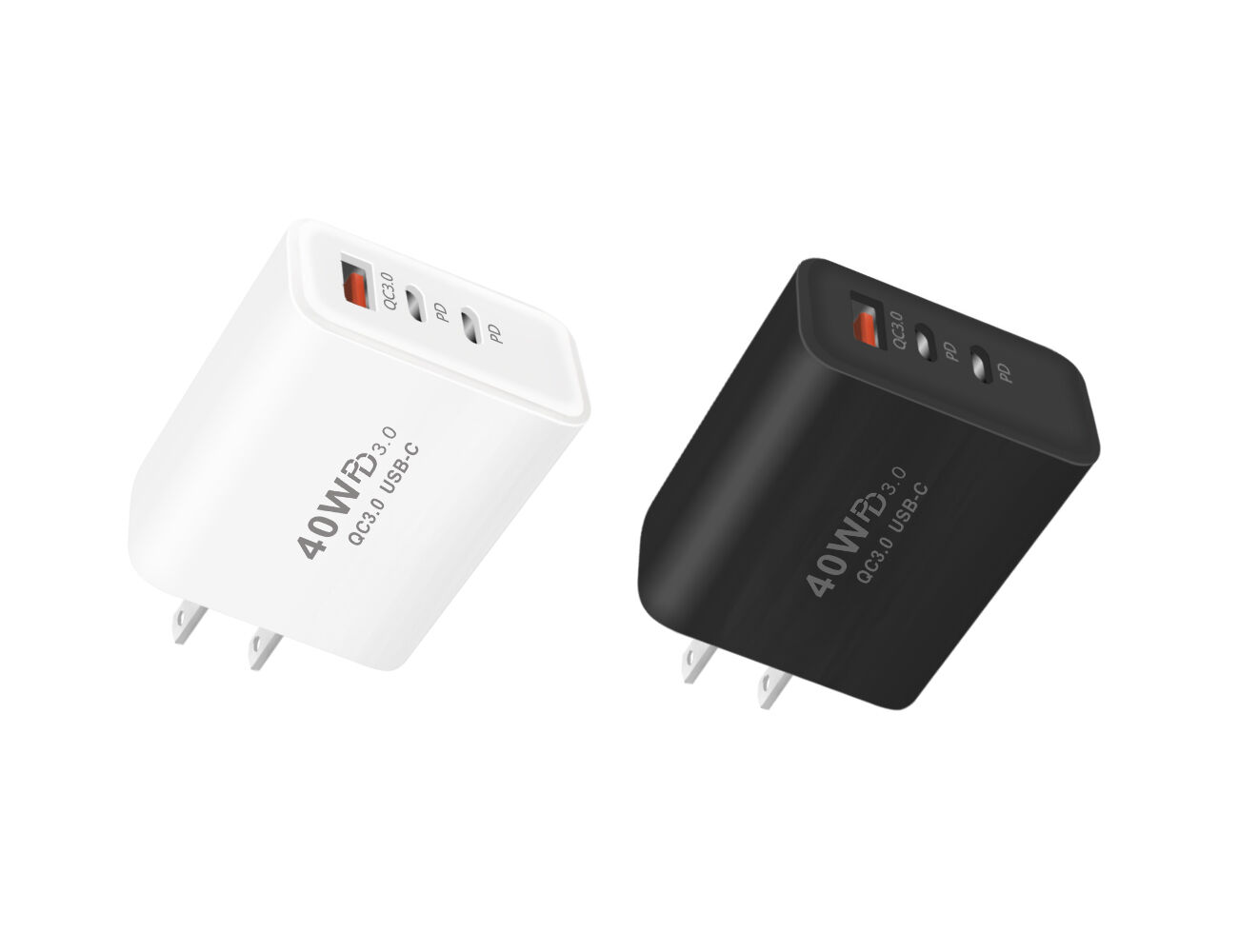 Buy China Wholesale Pd 40w Wall Charger Usb C And A Port For Smart ...