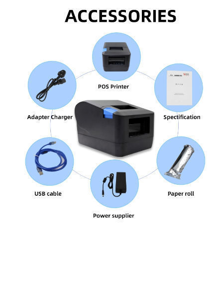 Low Price 2-inch 58mm Pos Thermal Receipt And Label Printer Interface ...