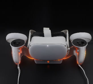 Dobe Official Ty-2806 Vr Glasses Handle Contact Charger For Oculus ...