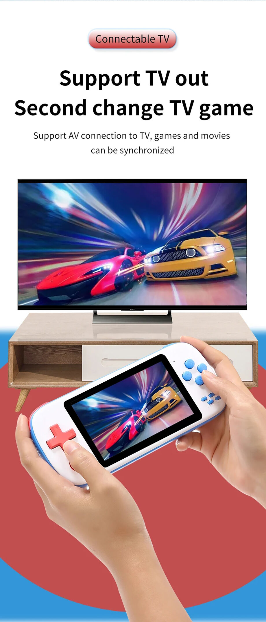 X Xy-11 Handheld Game Console 4.3 Inch Ipshd Screen Compatible With The ...