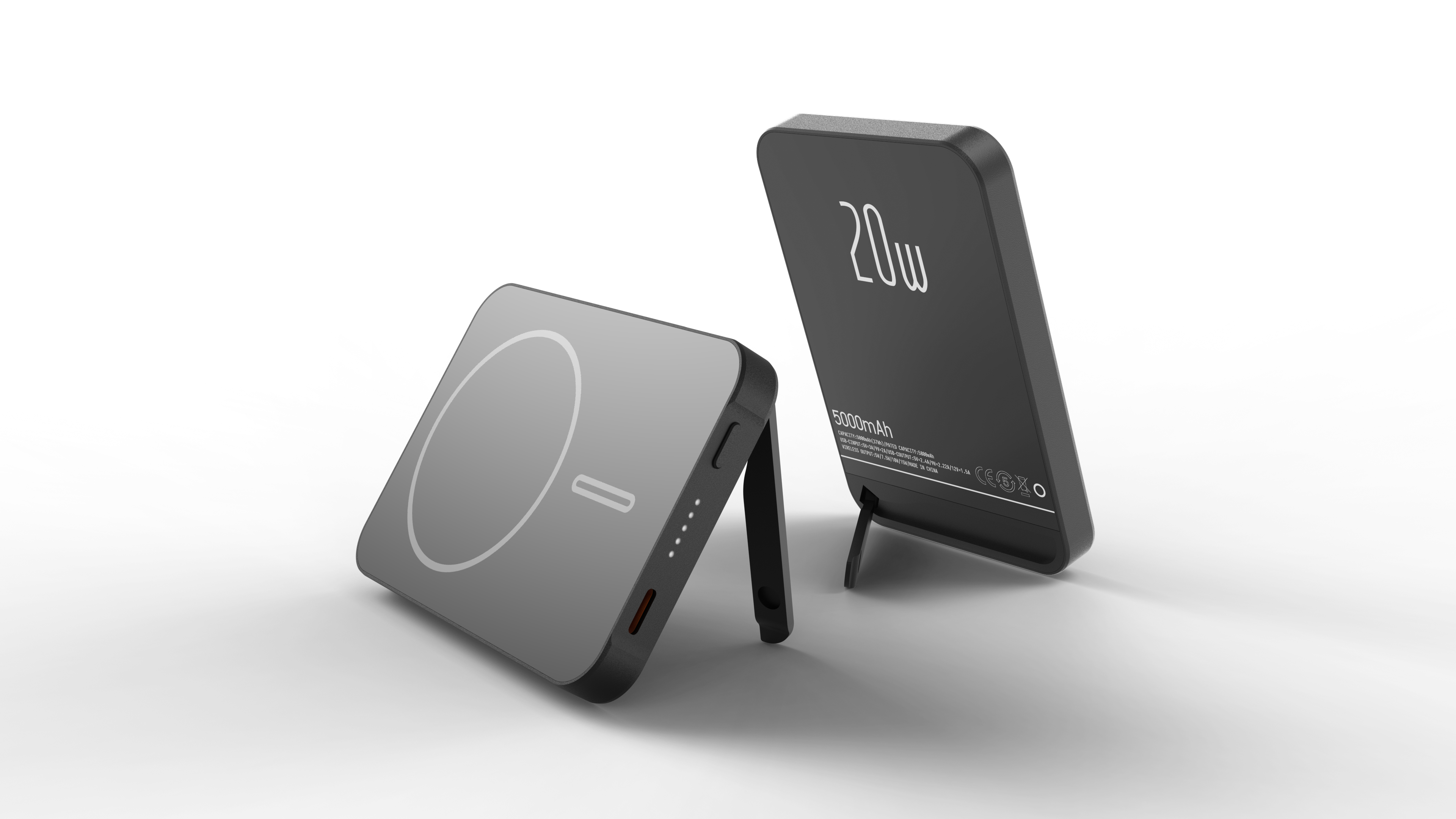 Buy China Wholesale Magnetic Wireless Portable Charger ,mini 5000mah Pd ...