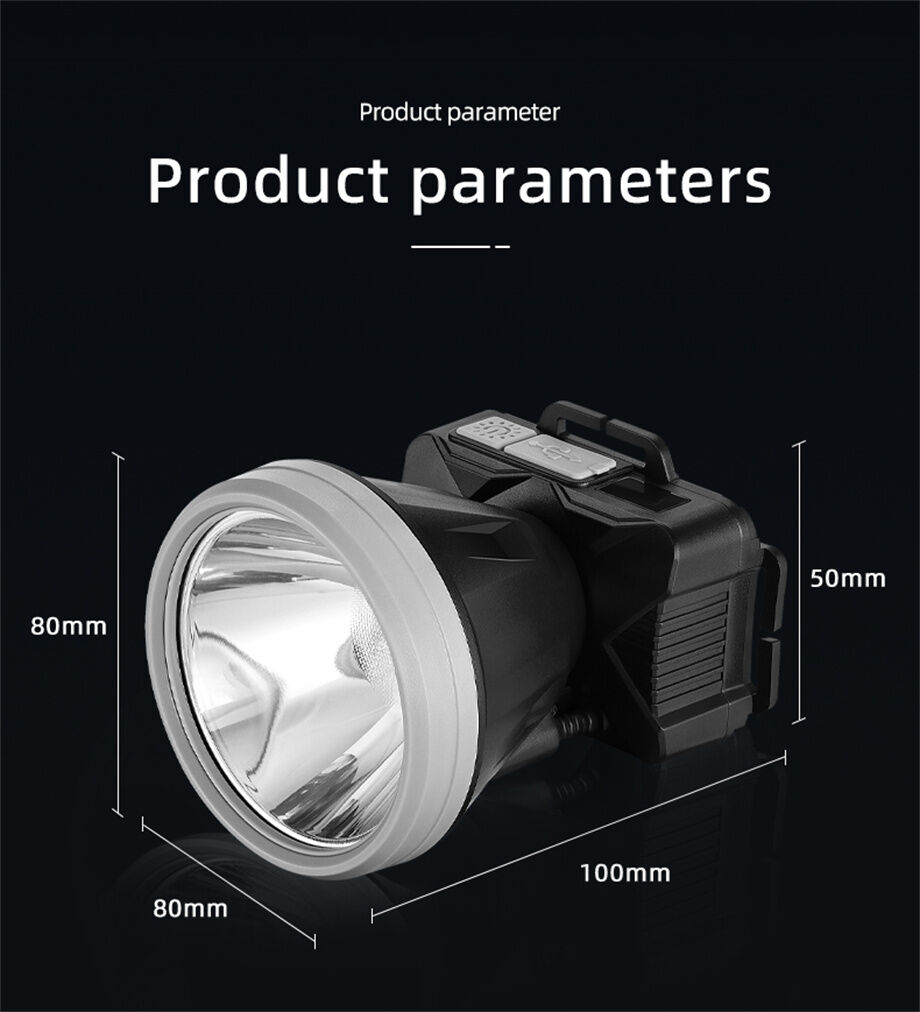 Xhp50 Power Display Good Price Headlamp Built-in 18650 Type-c ...
