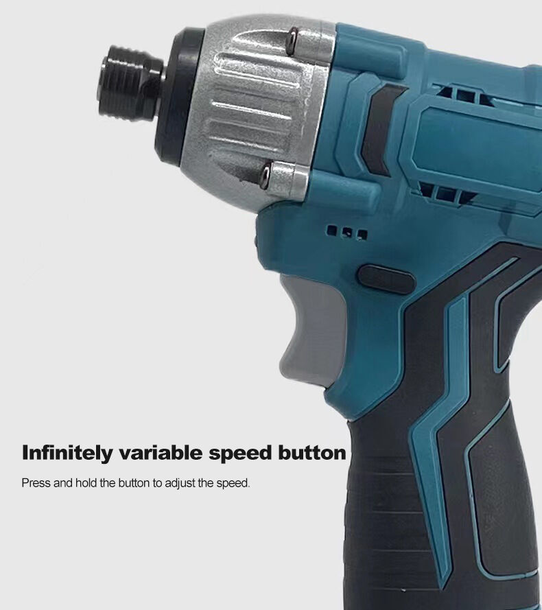 Brushless Lithium Battery Impact Wrench High Power Electric Drill ...