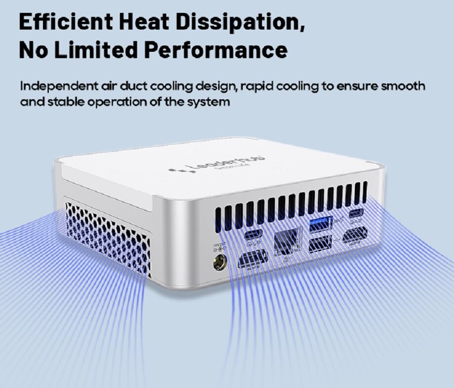 Leaderhub Manufacturers Mini Pc De Gaming Fanless Industrial Screen ...
