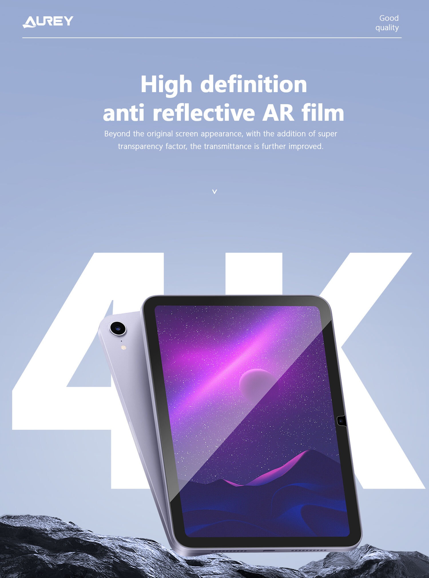 Aurey 9h Anti-peep Protector Easy Screen Protector Auto Alignment Kit ...