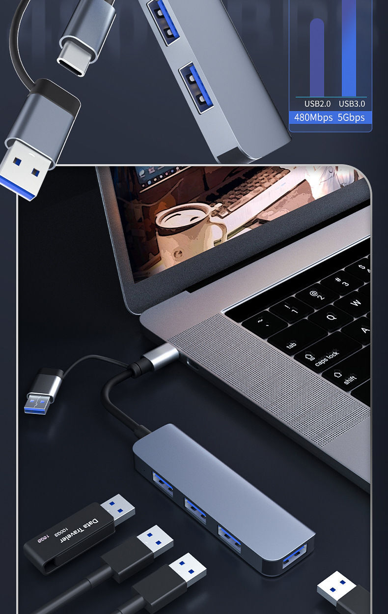 4-port Usb Hubs - China Wholesale 4-port Usb Hubs $4.3 from E-SUN ...