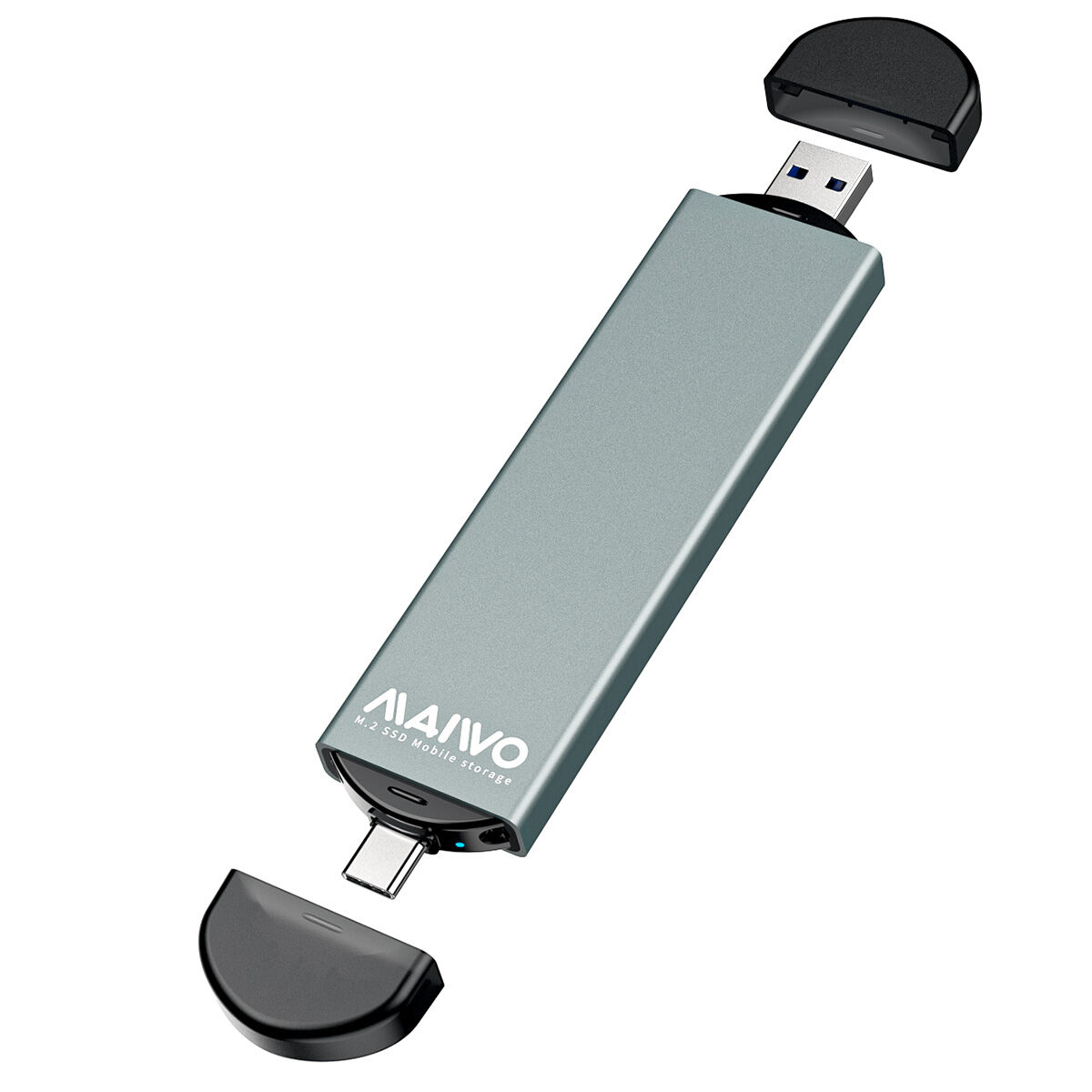 Maiwo K1683p2 Aluminum Sata / Nvme M.2 Ssd Enclosure External Hdd ...