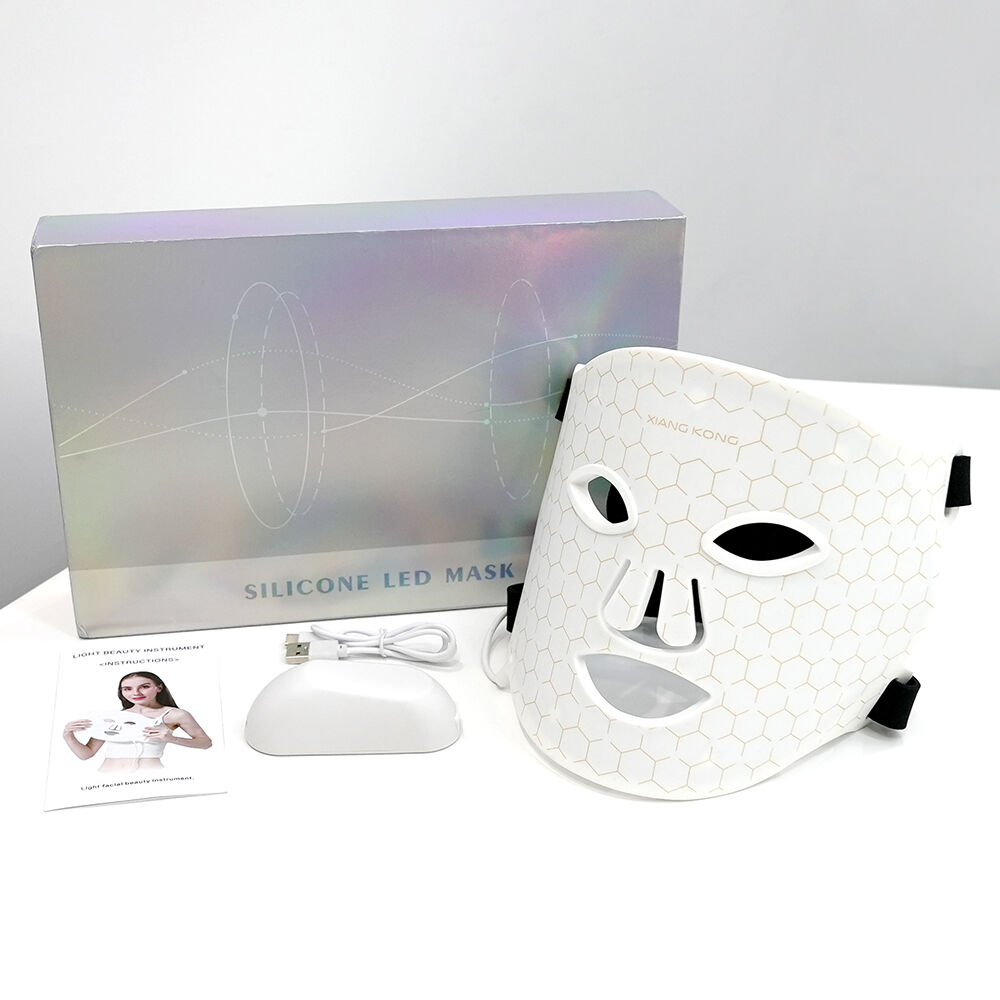 Photon Therapy Mask Infrared Red Light Skin Rejuvenation Anti-wrinkle ...