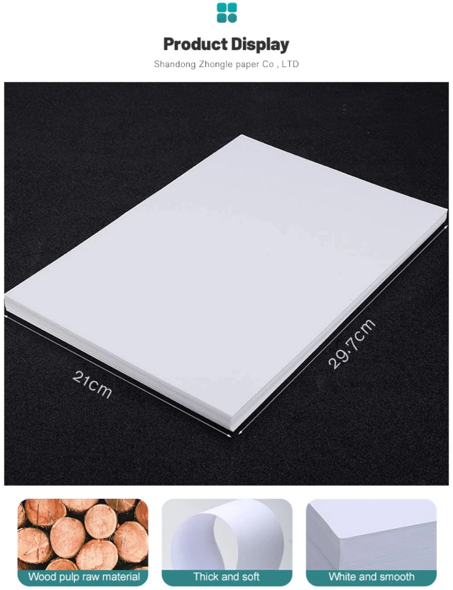 Buy China Wholesale Wholesale Side A4 Paper 80gsm A4 Super White Copy ...