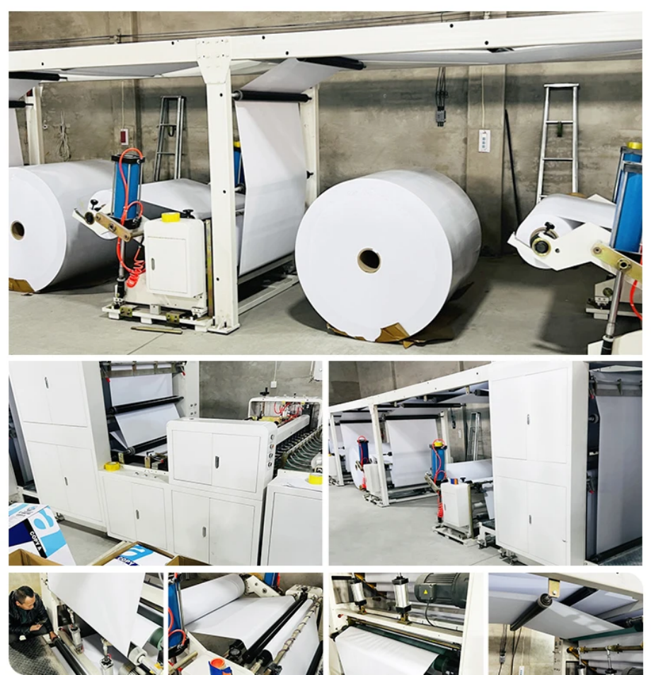 Manufacturers 70gsm 75gsm 80gsm A4 Copy White Color Office Copy Paper ...