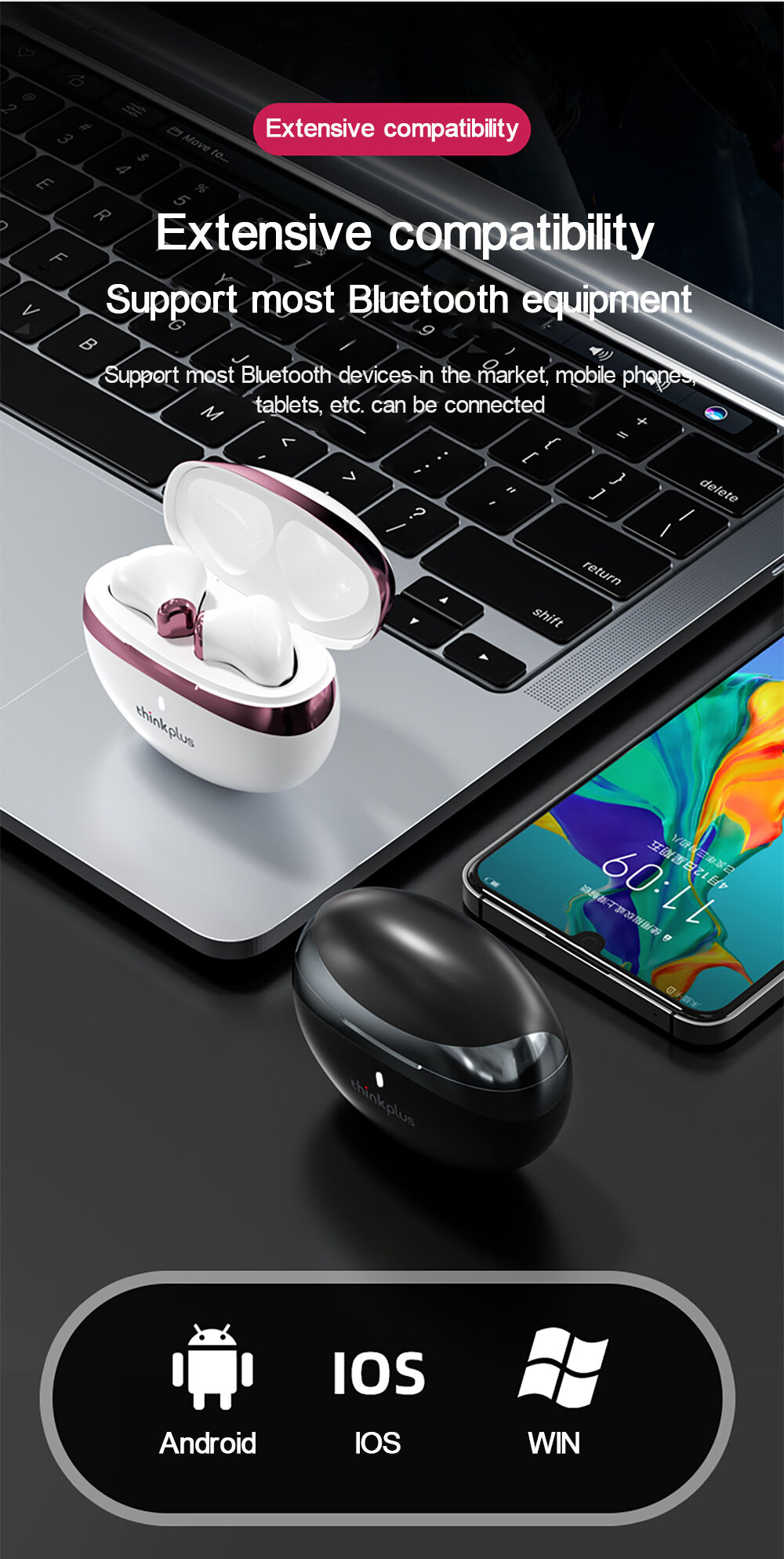 Good Selling Lp11 Sports Earphone Noise Cancelling True Wireless Tws ...