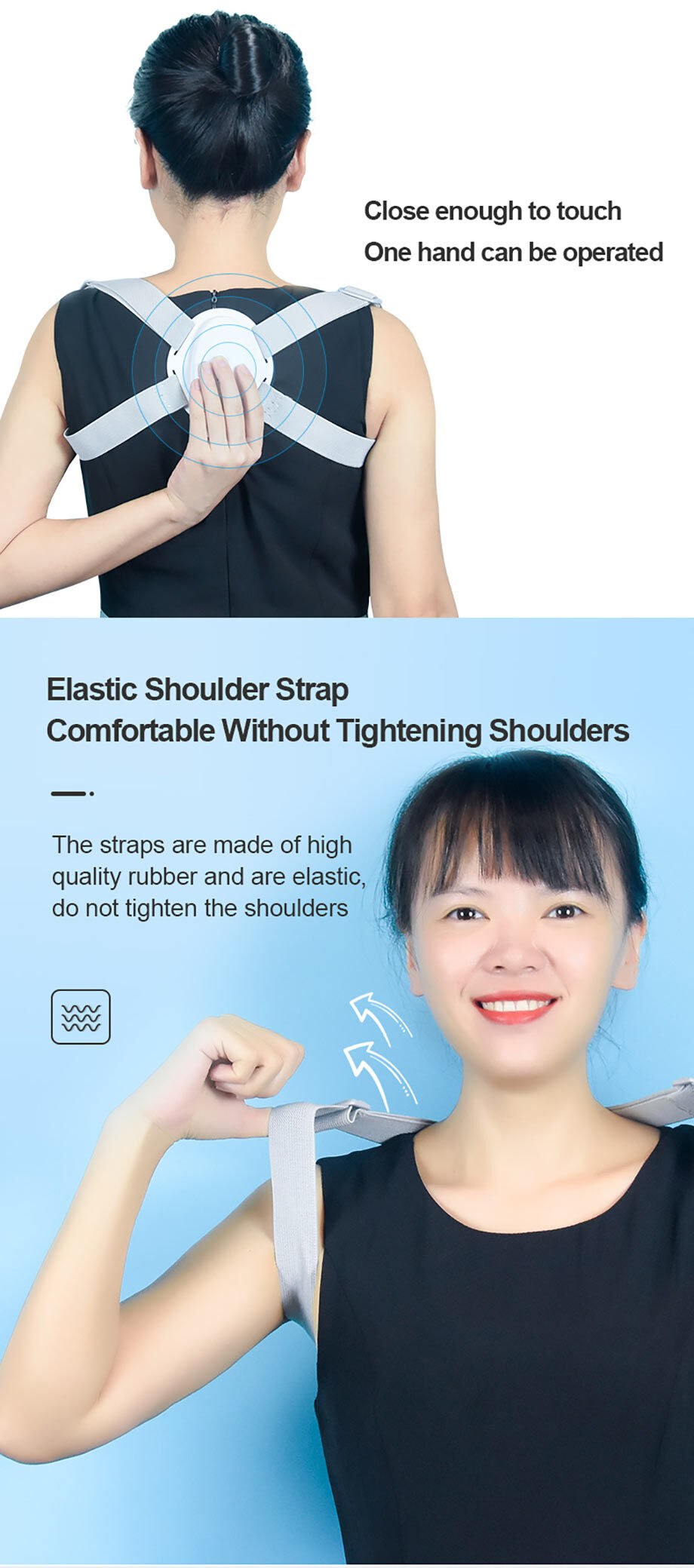 Buy China Wholesale Best Sellers 2024 Corrector De Postura Smart Back Posture Corrector Back ...