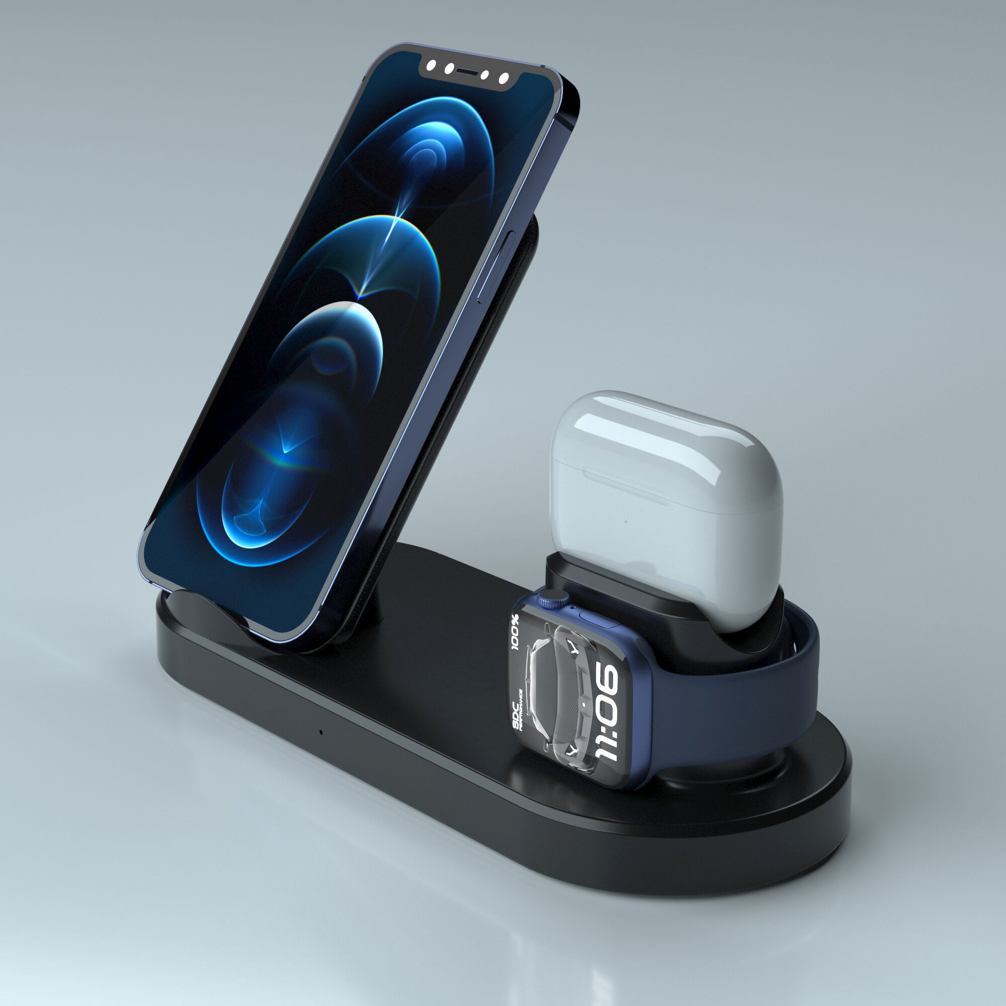Buy China Wholesale Multi Function Qi Wireless Charger Phone Stand ...