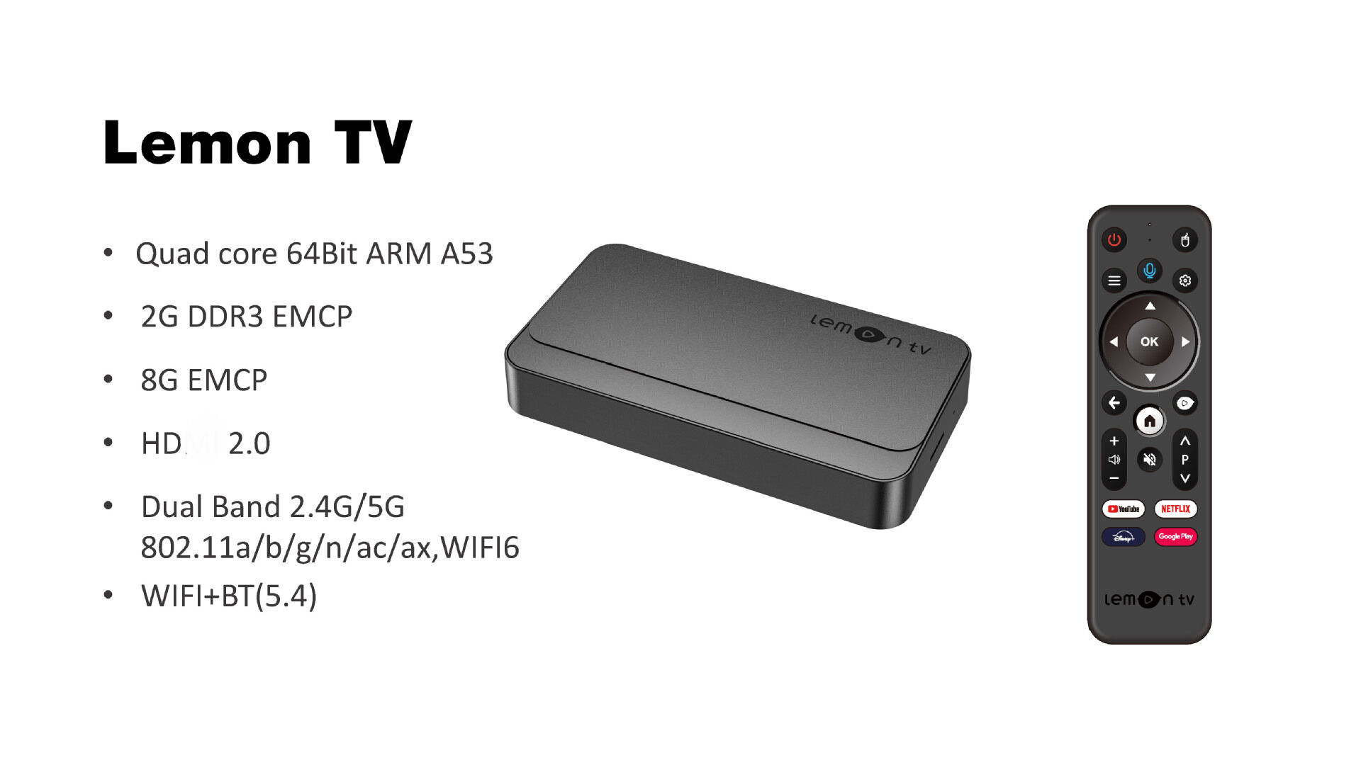New Arrival Lemon Tv Update Of Q5 Android 10.0 4k Hdr Android Atv Box ...