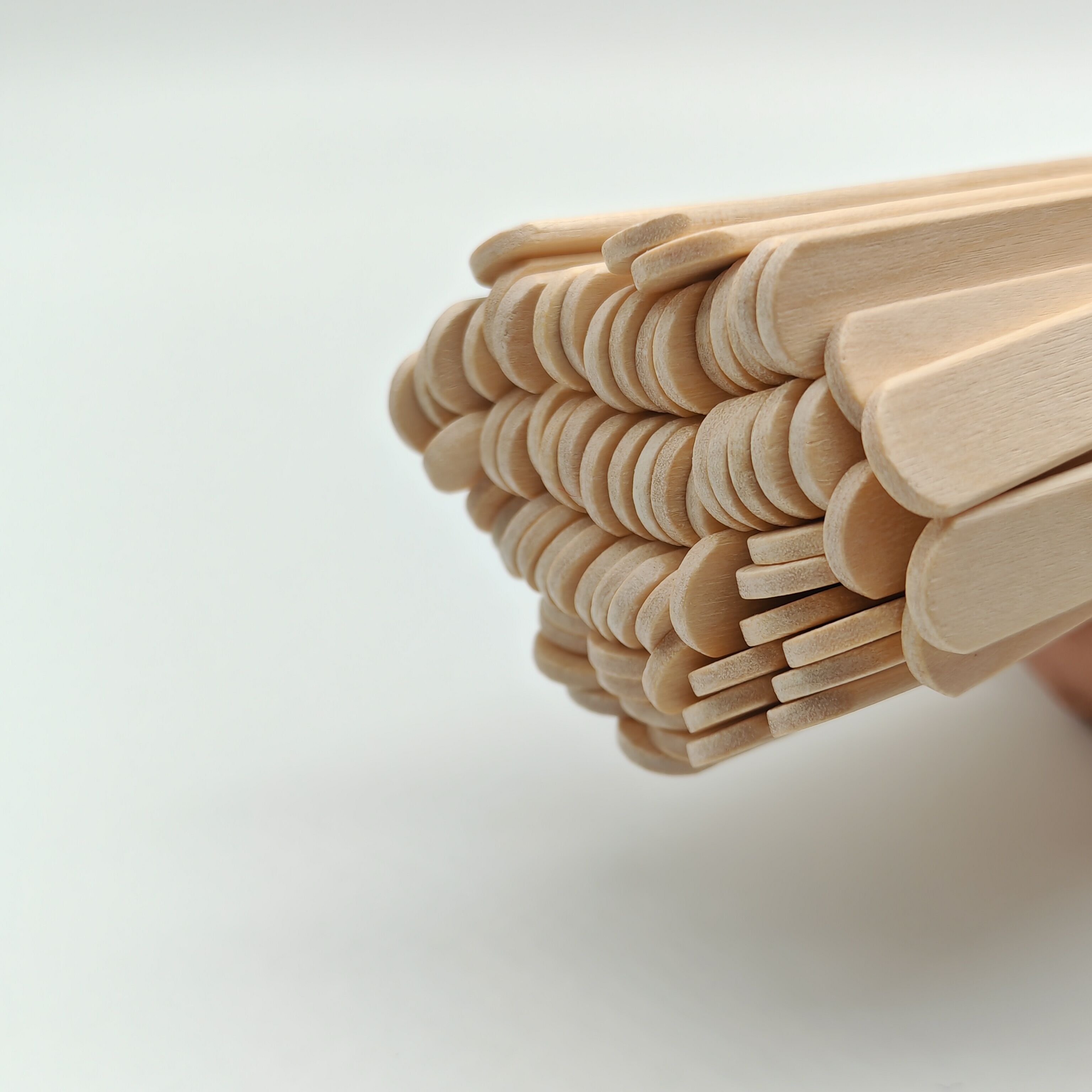 Multipurpose Wood Sticks Natural Wood Popsicle Craft Sticks 4.5" Long ...