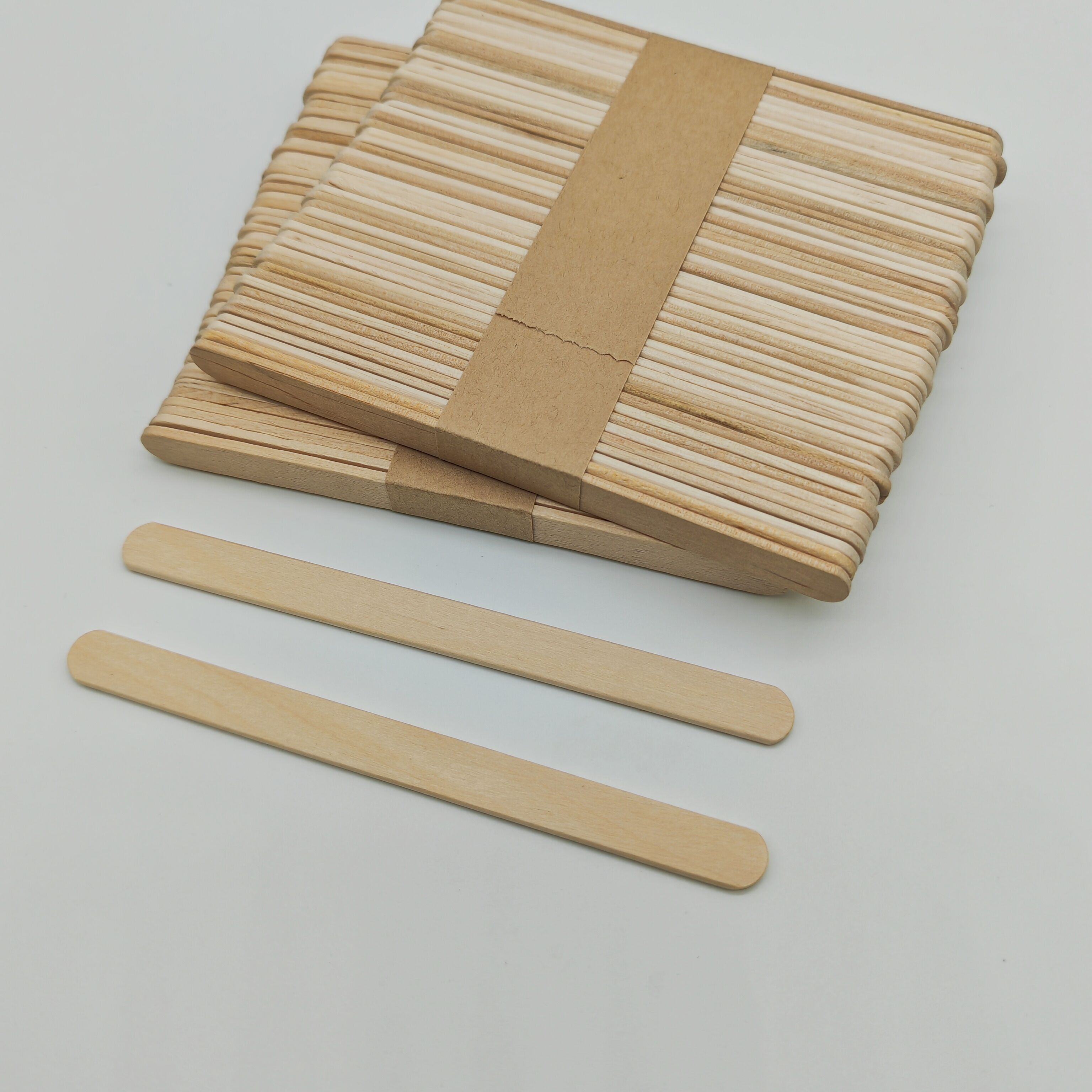 Multipurpose Wood Sticks Natural Wood Popsicle Craft Sticks 4.5" Long ...