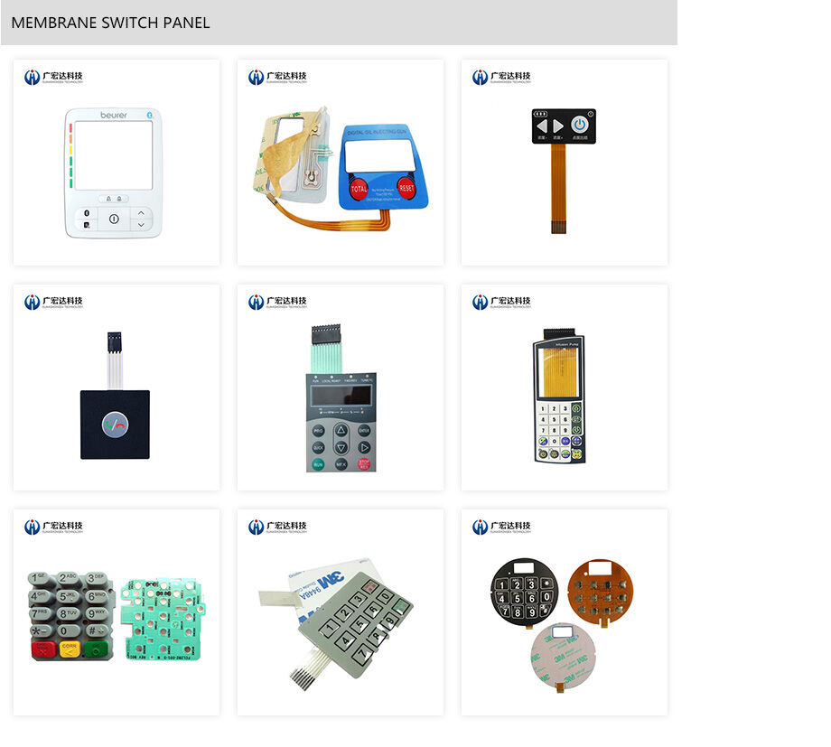 Factory Sales Tactile Control Graphic Overlay Waterproof Acrylic ...