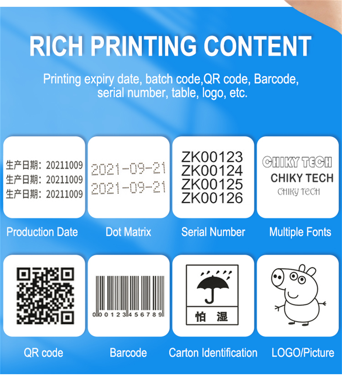 Buy China Wholesale Industrial Automatic Production Line Date Number ...