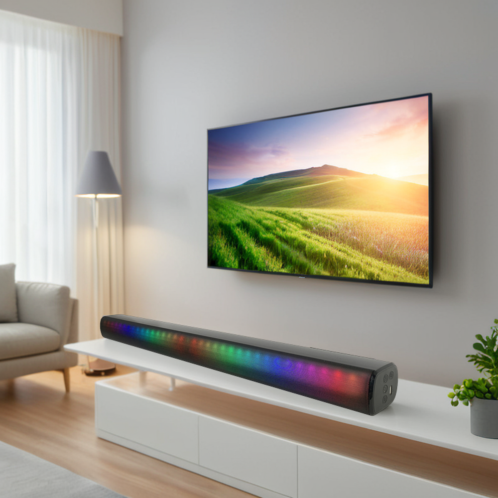 Popular Design 2.0 Soundbar With Usb Output Remote Control Feature And ...