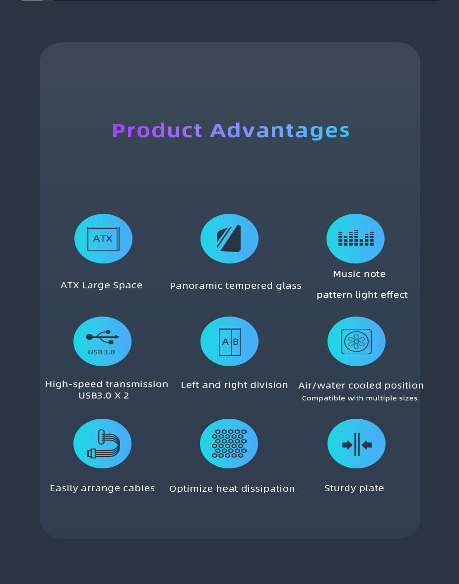 Factory Oem Custom Coolmoon Gaming Pc Cabinet Infinite Space Pc Case ...