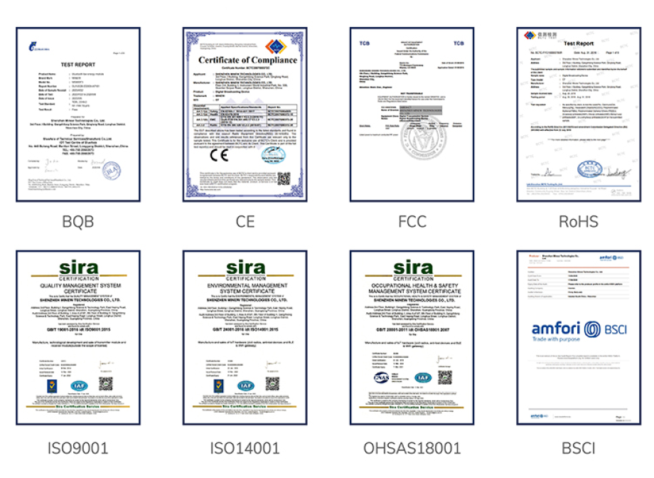 Minew Esl Warehouse Solution Storage Shelves E-ink Display E-ink ...