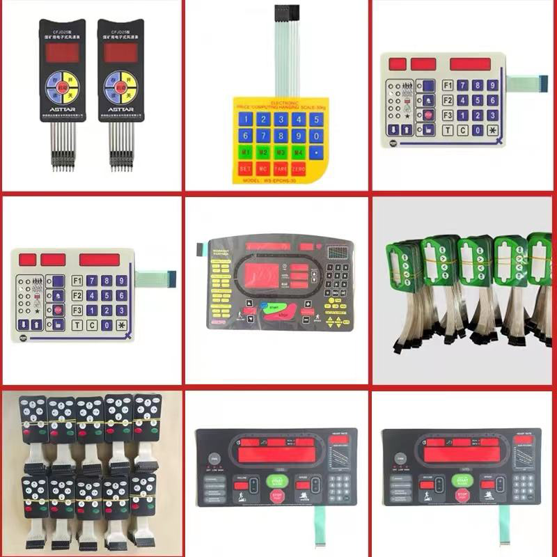 Customized Durable Pvc Microwave Oven 27 Button 4 Button Keyboard ...