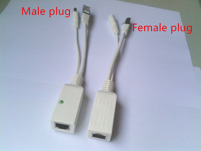 Gigabit Splitter 10/100/1000mps Power Over Ethernet Passive Splitter ...