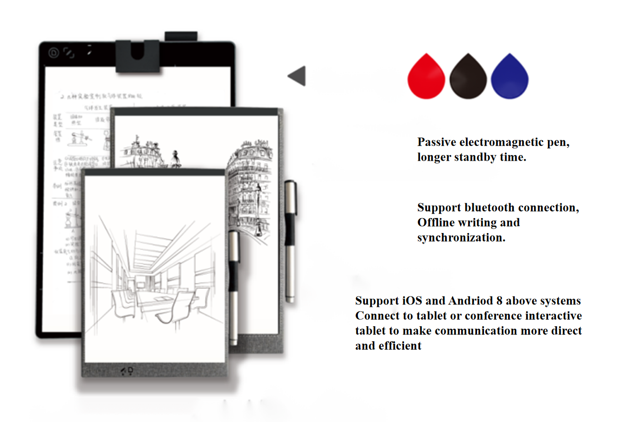 Bluetooth Smart Notebook With Pen Notepad Writing Tablet A5 Handwriting ...