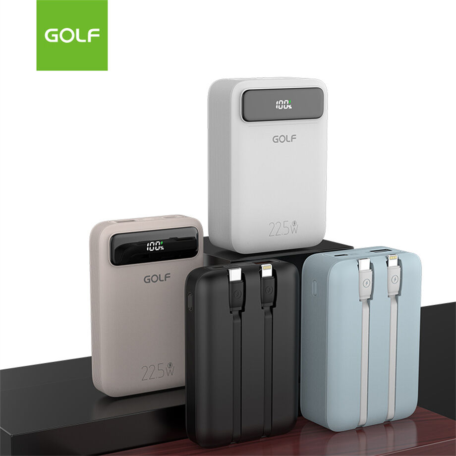 Built In Cable 10000mah Power Bank Wholesale 5v 3a Fast Charging Mini ...