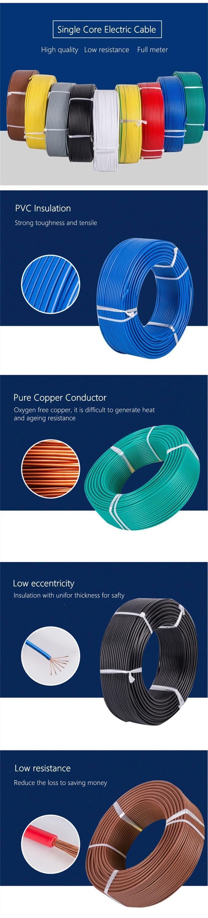 Electrical Building Wire, 450/750v, Single Conductor, Copper, Pvc ...