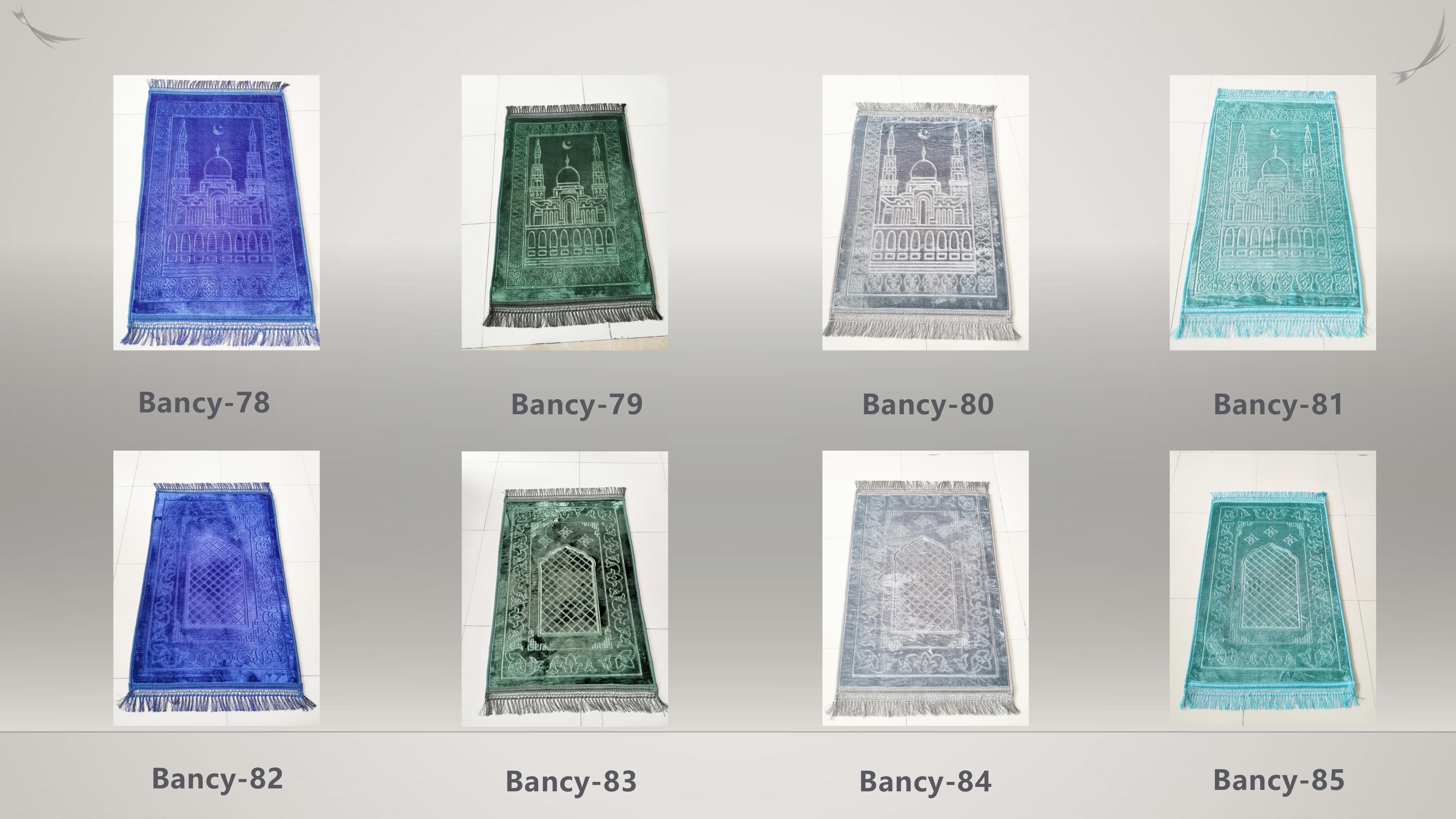 Zhongle Travel Prayer Rug Thick Prayer Rug Islam Praying Carpet Islam ...