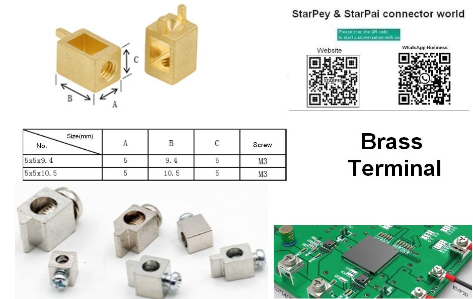 Brass Terminal Block - Buy China Wholesale Pcb Brass Block $0.02 ...