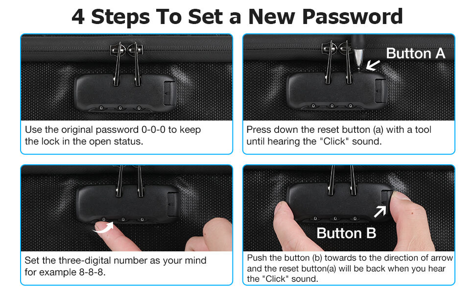 File Box With Lock 2-layer Document Organizer Fireproof Waterproof ...