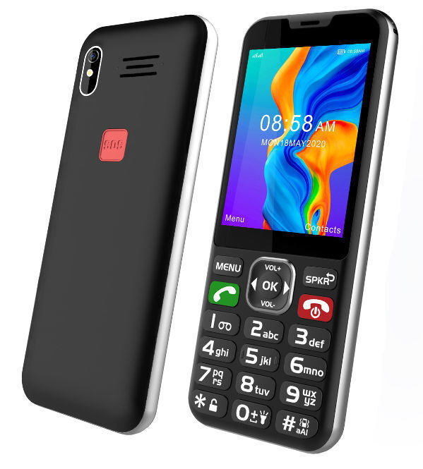 Unlocked Oem 4g Lte Bar Keypad Mobile Phone Big Button Fm Torch Dual ...