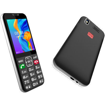 Unlocked Oem 4g Lte Bar Keypad Mobile Phone Big Button Fm Torch Dual ...