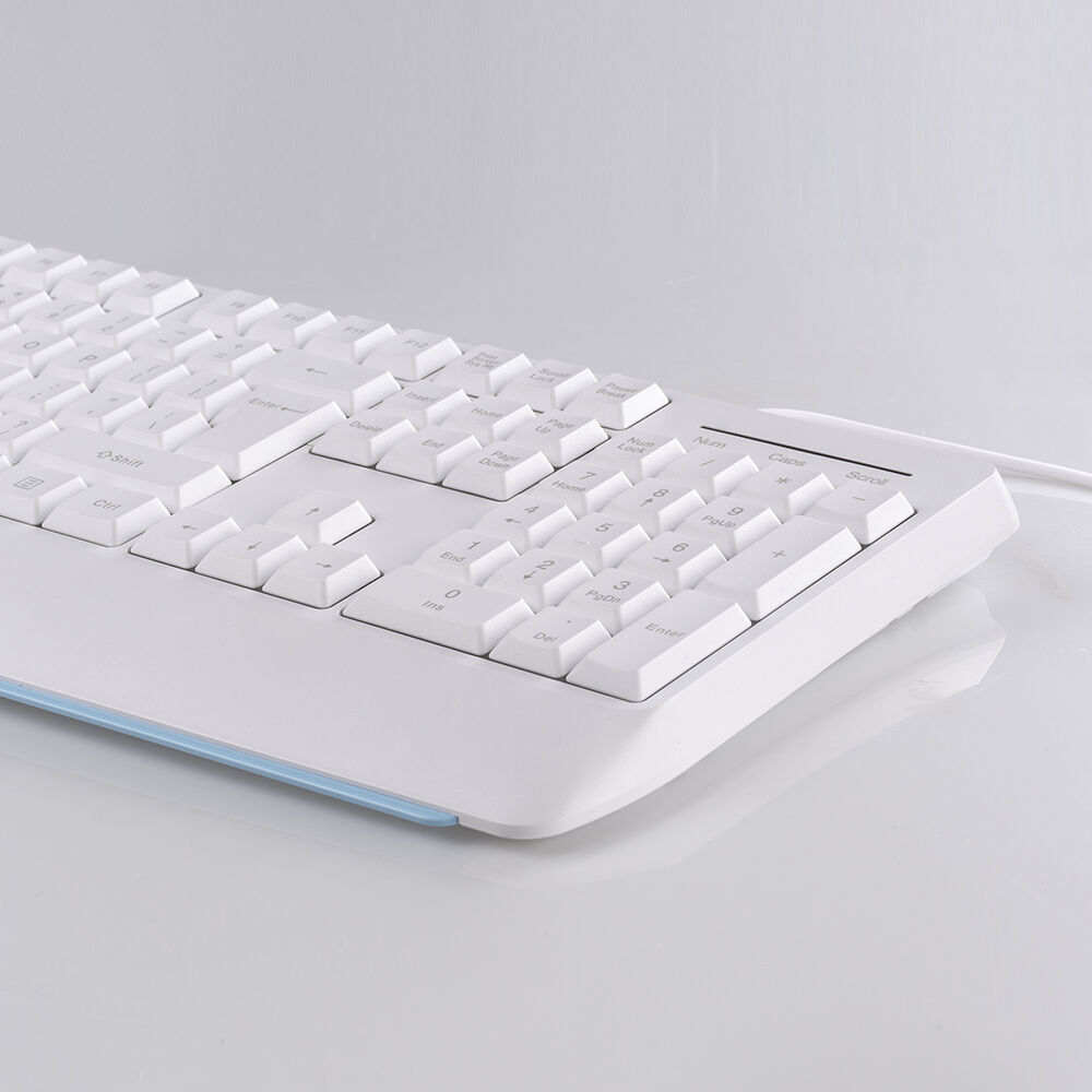 High Quality K52 104 Keys Ergonomic Office Wired Keyboard With Wrist ...