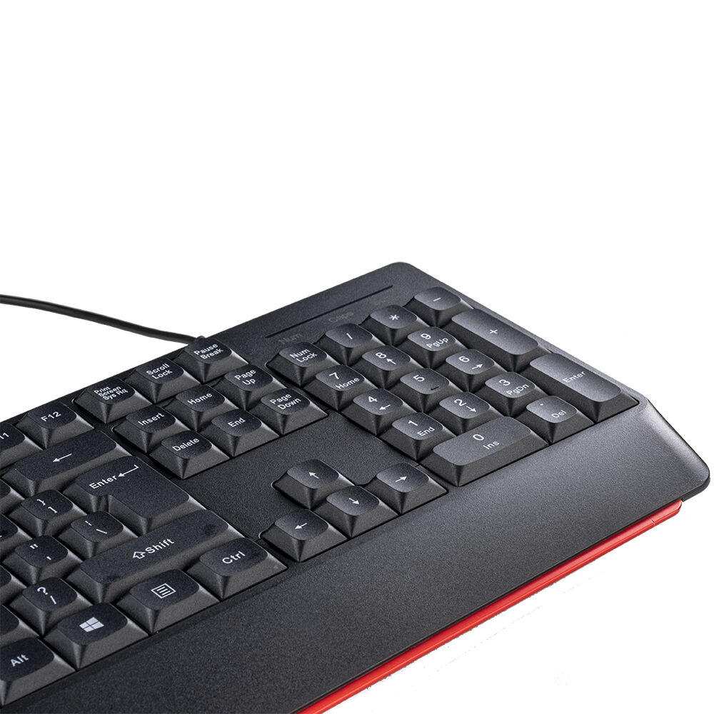 High Quality K52 104 Keys Ergonomic Office Wired Keyboard With Wrist ...