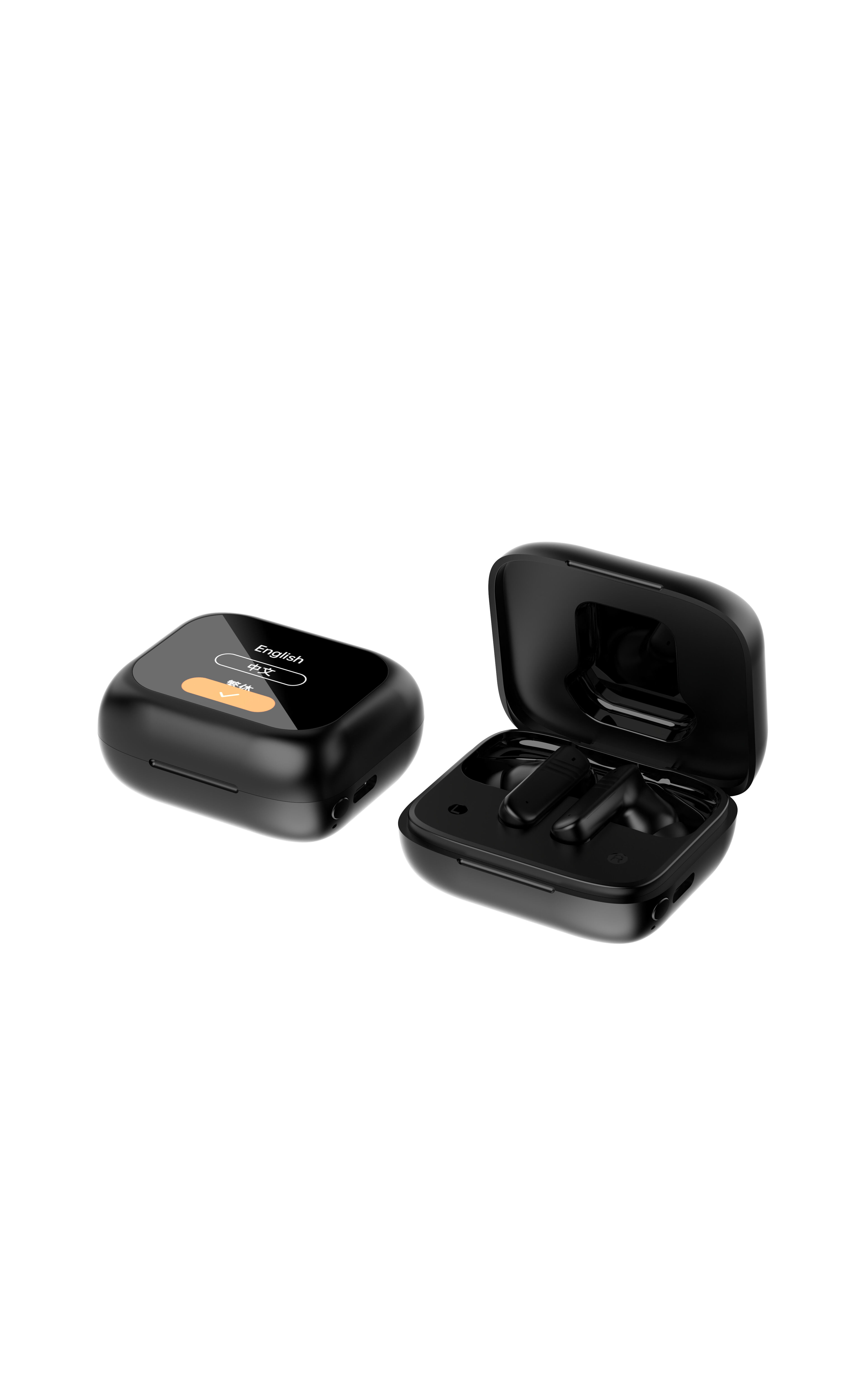 Anc Enc Noise Cancelling Fast Charge Wireless Bt3.0 Earphone Earbuds ...