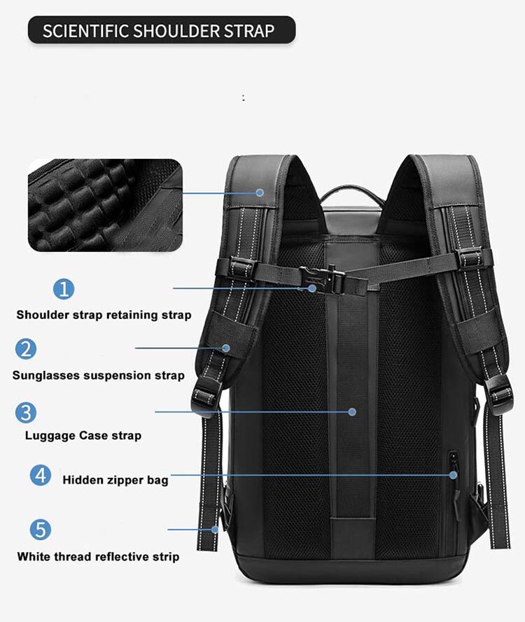 New Vacuum Compression Waterproof Business Trip Large Capacity Men's ...